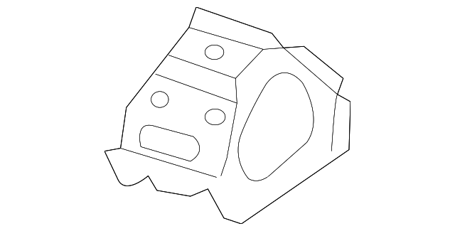 2017-2023 GM Inner Plenum Panel Bracket 23356659 | GMPartsDirect.com