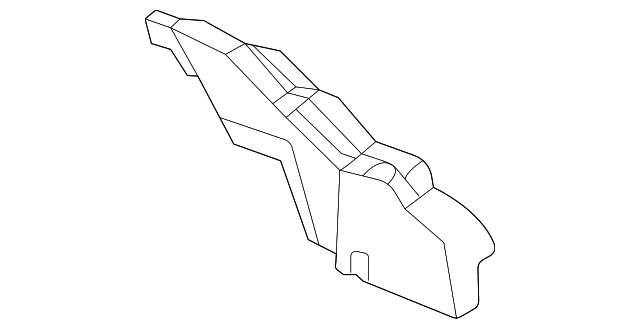 84356951 GM Driver Side Hood Rear Outer Air Inlet Seal | GM Parts Store