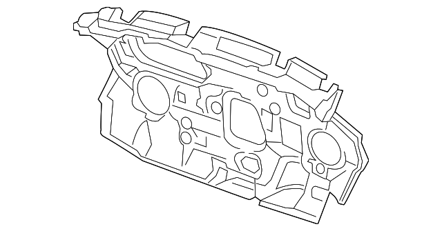 2020-2021 GM Dash Panel Inner Insulator 84593904 | GMPartsDirect.com