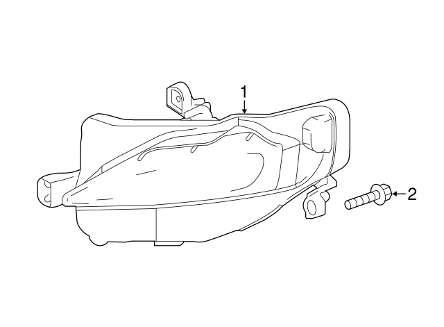 2017-2019 Toyota Corolla Daytime Run Lamp 81430-02020 | Toyota Parts Center