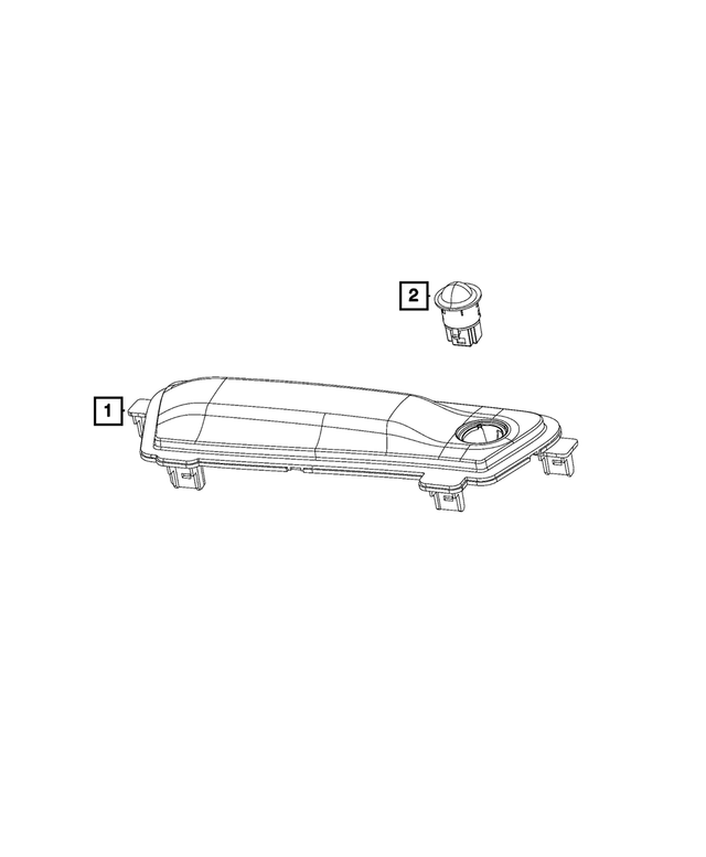 2007-2025 Mopar Sun Sensor 68230115AB | Mopar eStore