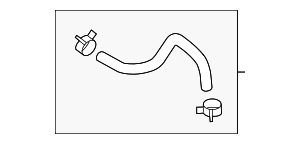 2006-2011 Hyundai Accent Vacuum Hose 59140-1G000 | OEM Parts Online