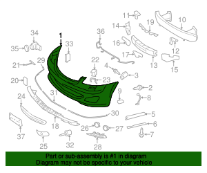 221-880-40-40-9999 - Bumper Cover 2010-2013 Mercedes-Benz S 400 ...