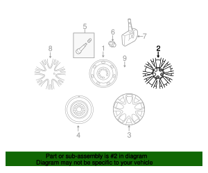 9965-31-7070 - Wheel, Alloy - 2009-2013 Mazda 6 | Mazda Swag