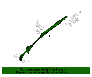 451460000164 - Steering Column 2008-2016 Smart Fortwo | Mercedes-Benz ...