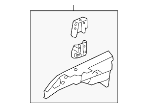 2018-2020 Chevrolet Traverse Upper Rail - Passenger Side (RH) 84393442 ...
