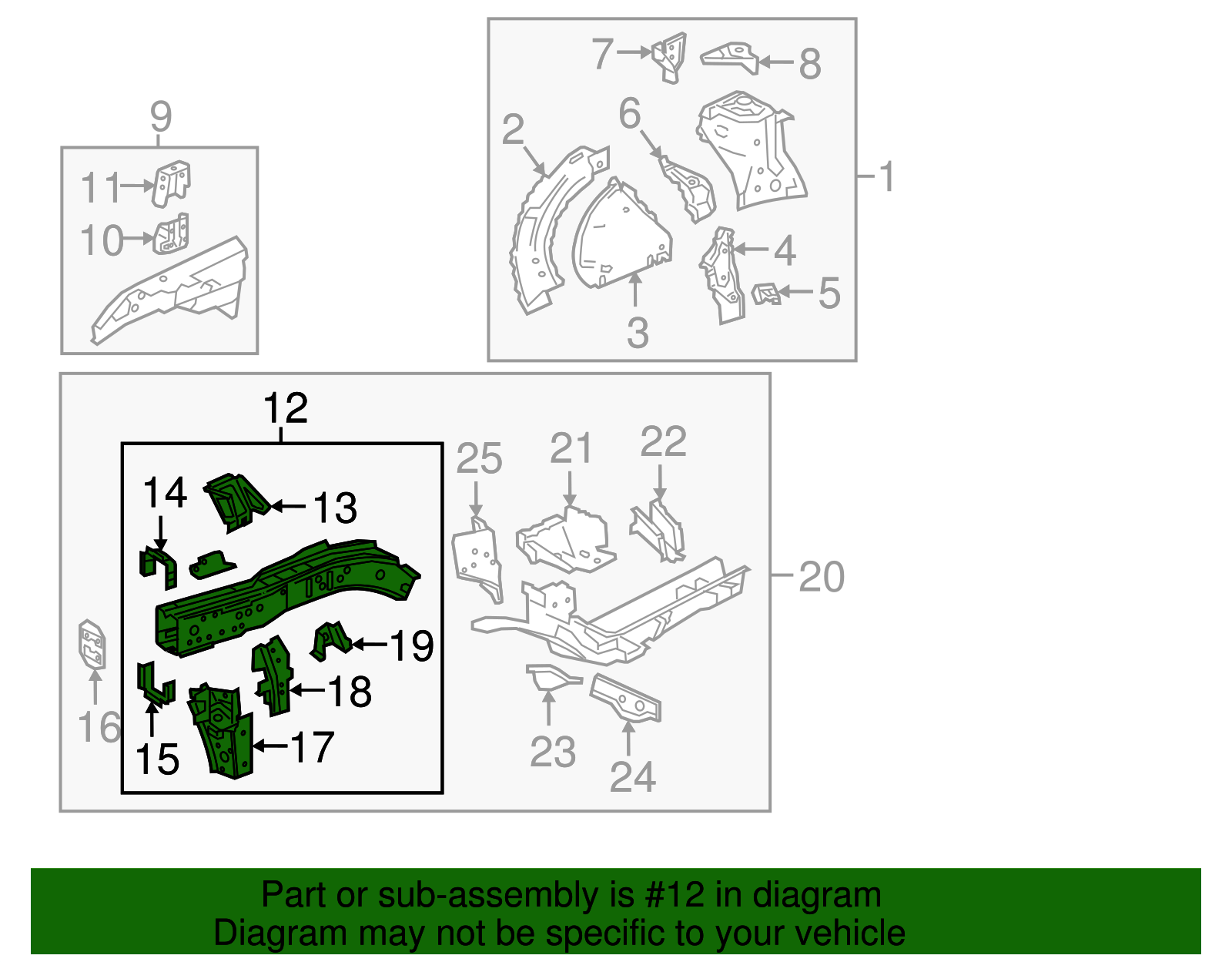 Rail 86555713 | QuirkParts