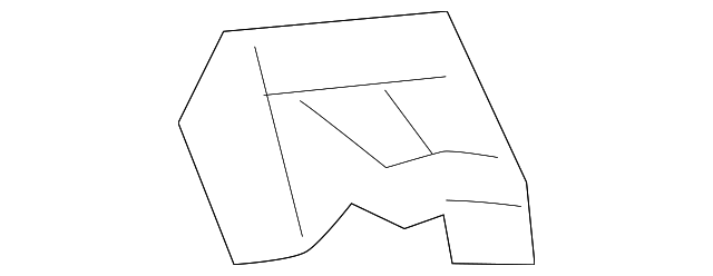 2018-2023 GM Apron Reinforced Bracket 23494305 | GMPartsDirect.com