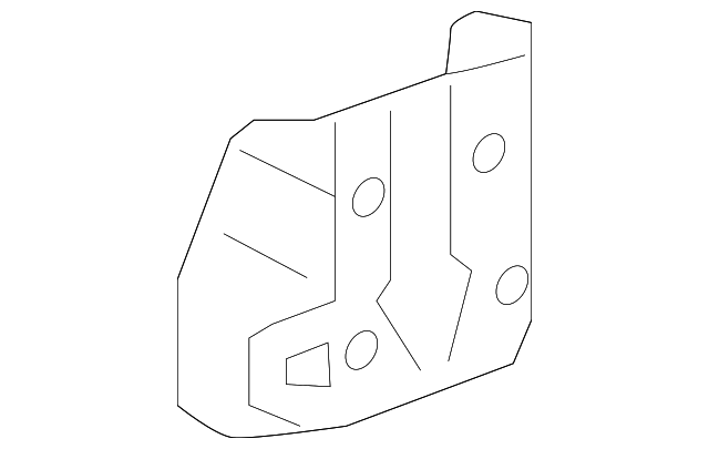 2018-2024 Chevrolet Body Side Front Fender Upper Front Bracket 23208393 ...