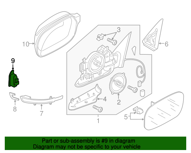 8K1-949-146-A - Display Unit 2008-2018 Audi | Audi OEM Parts