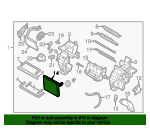 2010-2012 Kia Evaporator Core 97139 1M000 | Genuine Kia Parts & Accessories