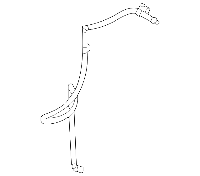 2022-2024 Mitsubishi Washer Hose 28673W000P | Retail Performance Auto Parts