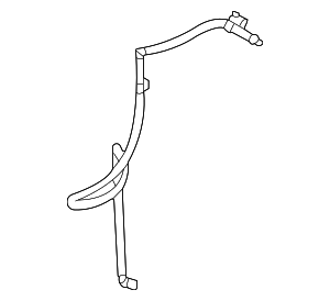 Genuine OEM Washer Hose Part# 28673W000P Fits 2022-2023 Mitsubishi ...