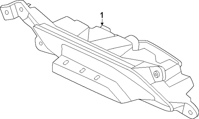 2023-2024 Genesis GV60 Backup Lamp 924A4-CU100 | OEM Parts Online
