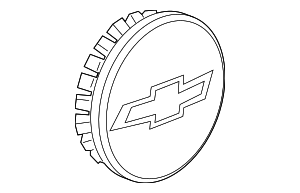 2019-2022 Chevrolet Center Cap 84267795 | GMPartsDirect.com