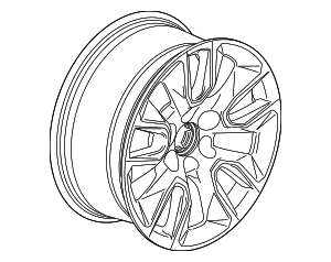 2019-2020 Chevrolet Wheel, Alloy 23376222 | GMPartsDirect.com