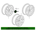 Center Cap - GM (84267795) | GMPartsDirect.com