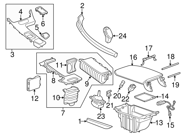 2017-2018 Buick LaCrosse Wireless Charging System Module 84490388 ...