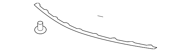 74148-TE0-A00 - Rubber Hood Seal - 2008-2012 Honda Accord | Genuine ...