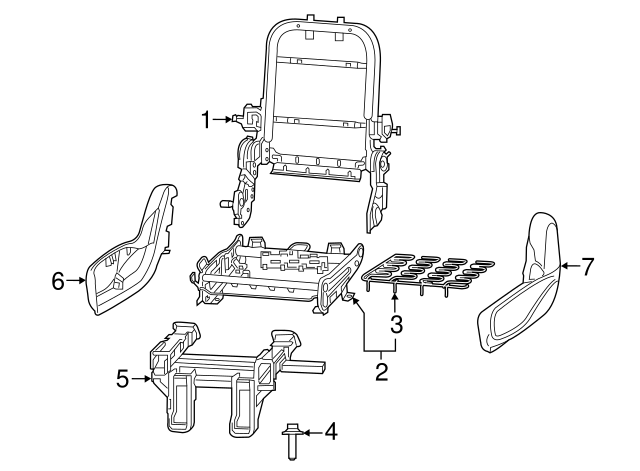 5SD11SZ0AC - Surround Left - 2017-2020 Mopar | Mopar Parts Canada