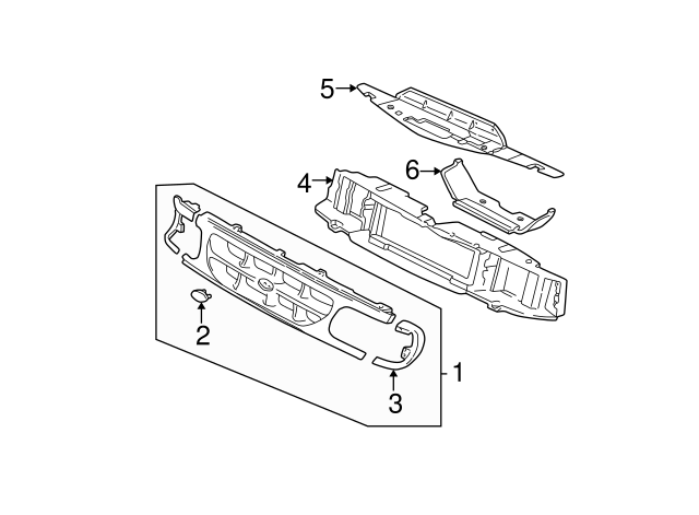 1995-2000 Ford Explorer Deflector F57Z-8327-AE | TascaParts.com
