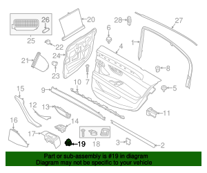 61-31-9-241-949 - Window Switch - 2009-2020 BMW | Buy BMW Parts Now