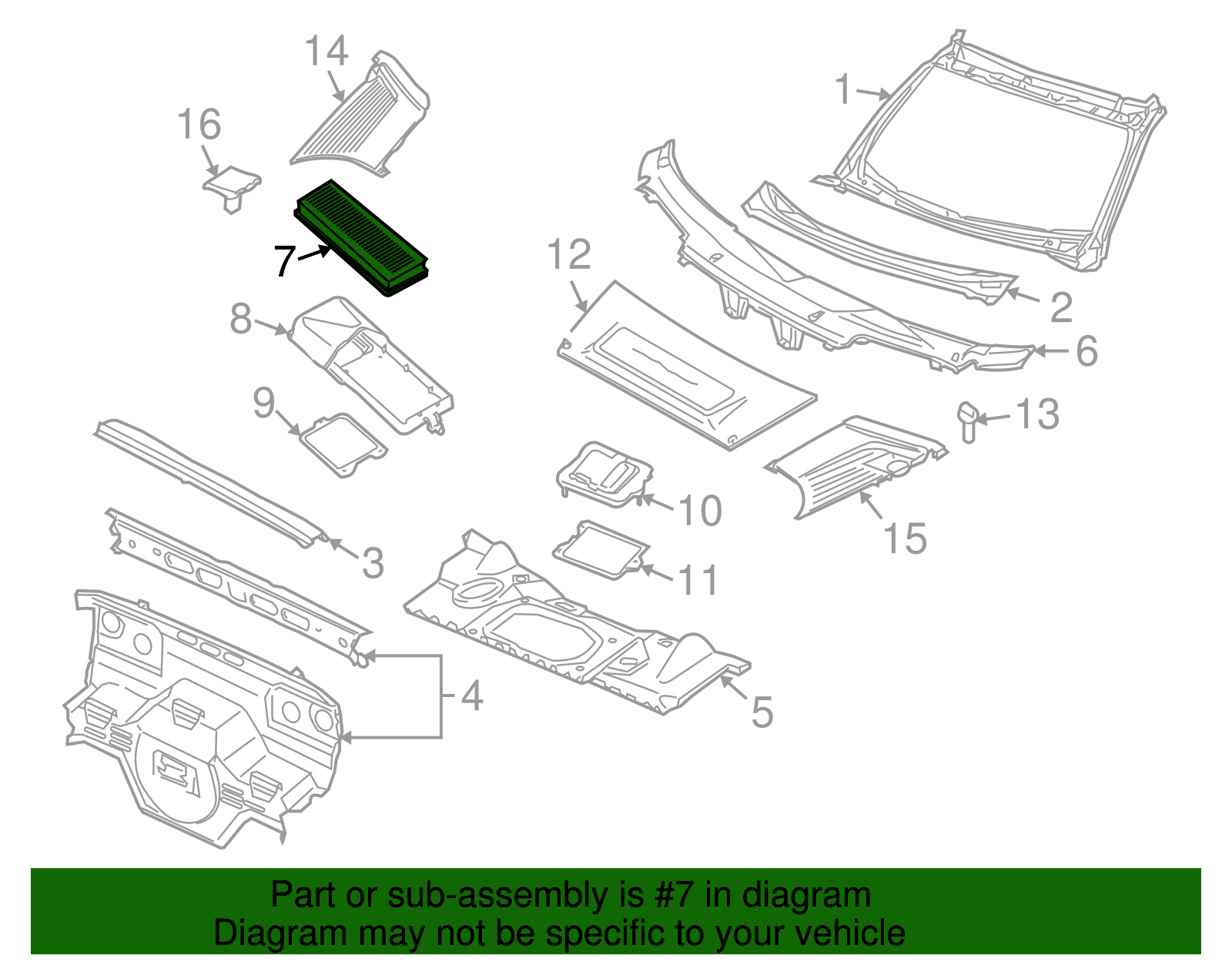 997-571-219-02 - Filter Element 1997-2013 Porsche | Delaware Porsche Parts