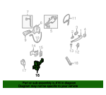 51227176808 - 2006-2012 BMW Check Strap (51-22-7-176-808) | BMW of ...