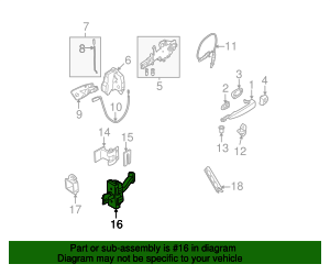 51227176808 - 2006-2012 BMW Check Strap (51-22-7-176-808) | BMW of South Atlanta Parts