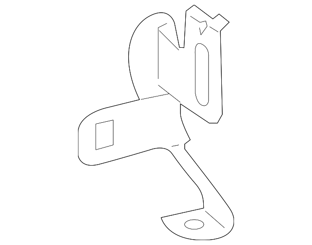 2018-2021 Mercedes-Benz Front Shield Bracket 213-524-48-00 | MB OEM Parts