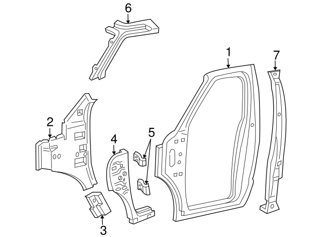 1997-2024 Ford Uniside Assembly 4C2Z-15211A11-AA | OEM Parts Online