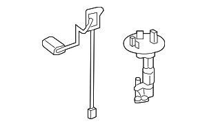 2012-2015 Mercedes-Benz Fuel Sender Unit 166-470-23-94 | MB OEM Parts