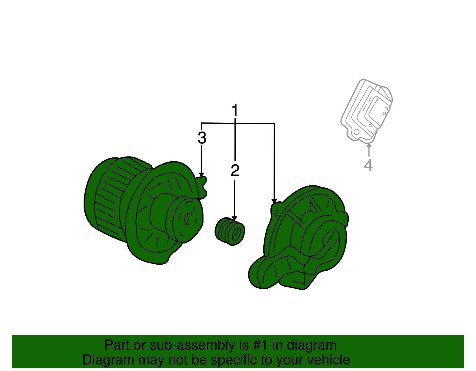 79503-S3V-A51 - Blower Assembly 2003-2008 Honda Pilot | Honda Parts Online