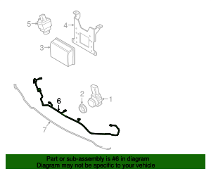 61129355468 - 2015-2019 BMW X6 Harness (61-12-9-355-468) | BMW of South ...
