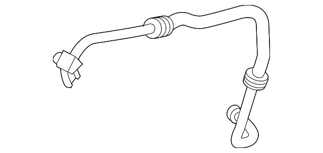 17-22-7-966-261 - Engine Oil Cooler Hose Assembly - 2007-2008 BMW | BMW ...