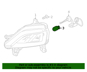 13500813 - Multi-Purpose Light Bulb 2010-2022 GM | AutoNationParts.com