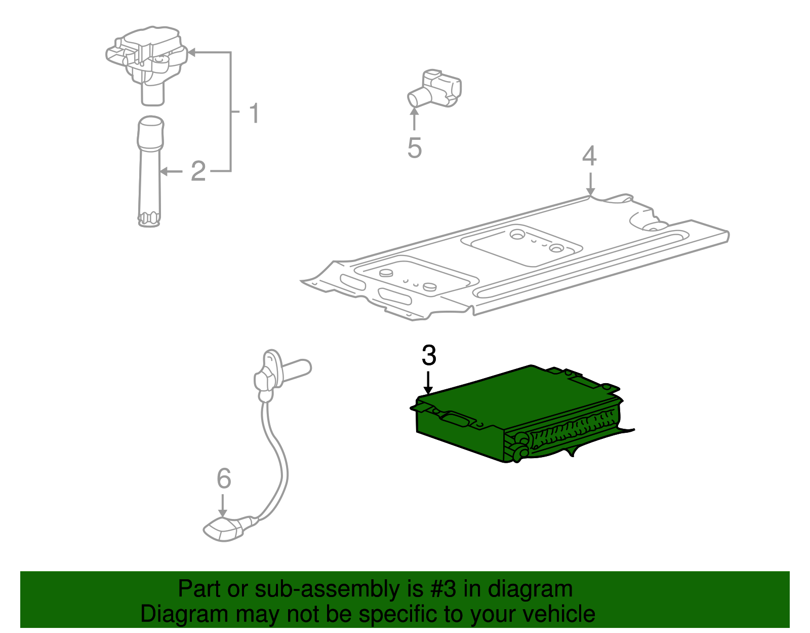2002-2005 Porsche 911 Control Module 996-618-180-AX | OEM Parts Online