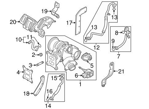 Hoses & Lines for 2015 Audi A3 | OEM Parts Online