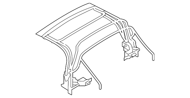 NE51-R1-100P - Top Frame - 2006-2015 Mazda MX-5 Miata | MazdaSwag