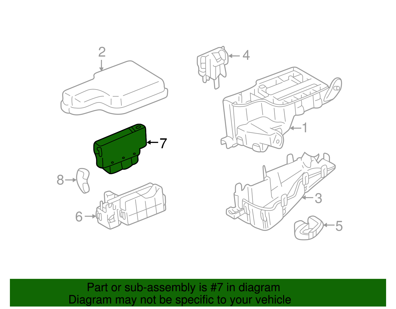 2000-2025 Toyota Relay Assembly 90084-98032 | Toyota Parts Center