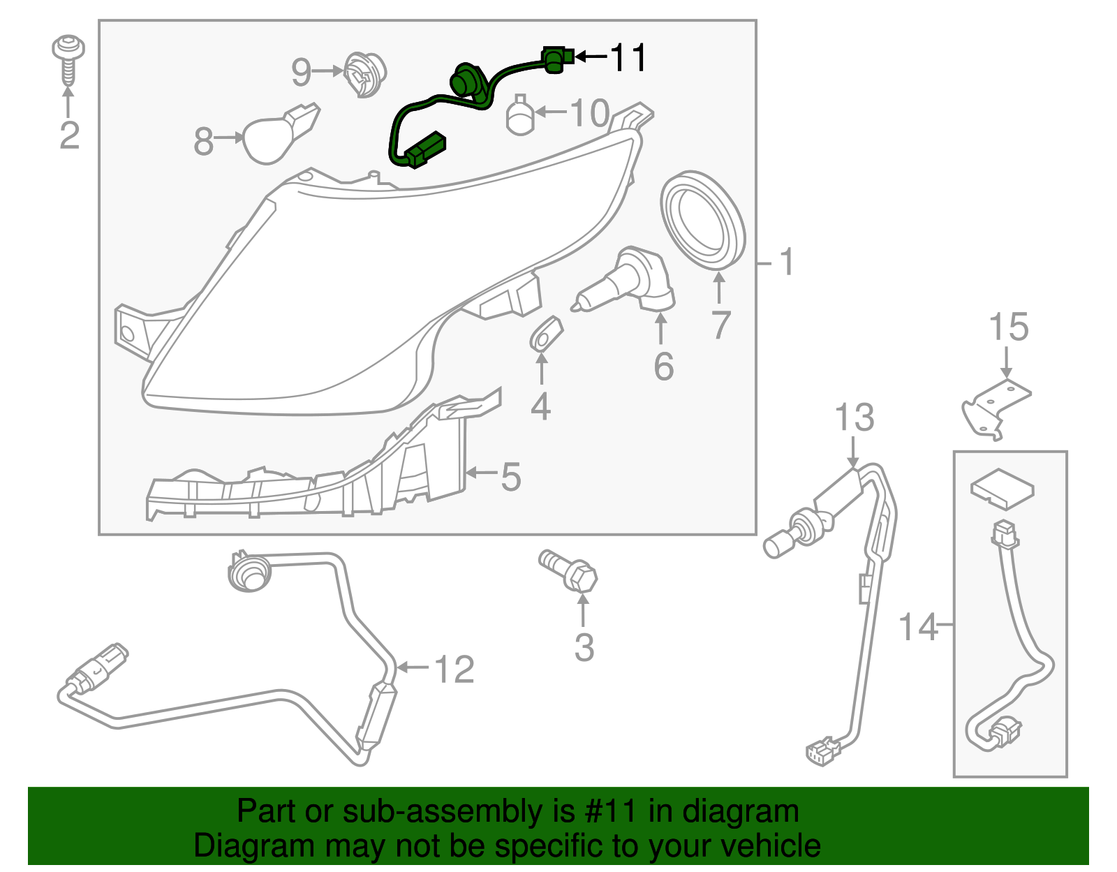 DB5Z-13A006-A - Socket & Wire 2013-2015 Ford Police Interceptor Utility ...