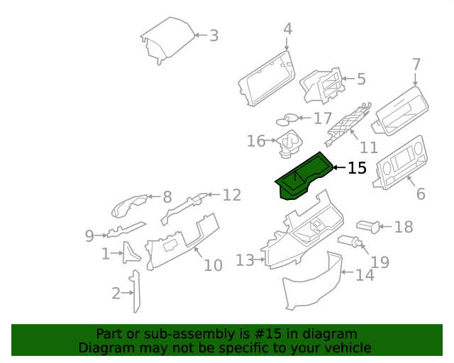 91068318009051 - Storage Tray 2019-2024 Mercedes-Benz | Mercedes-Benz ...