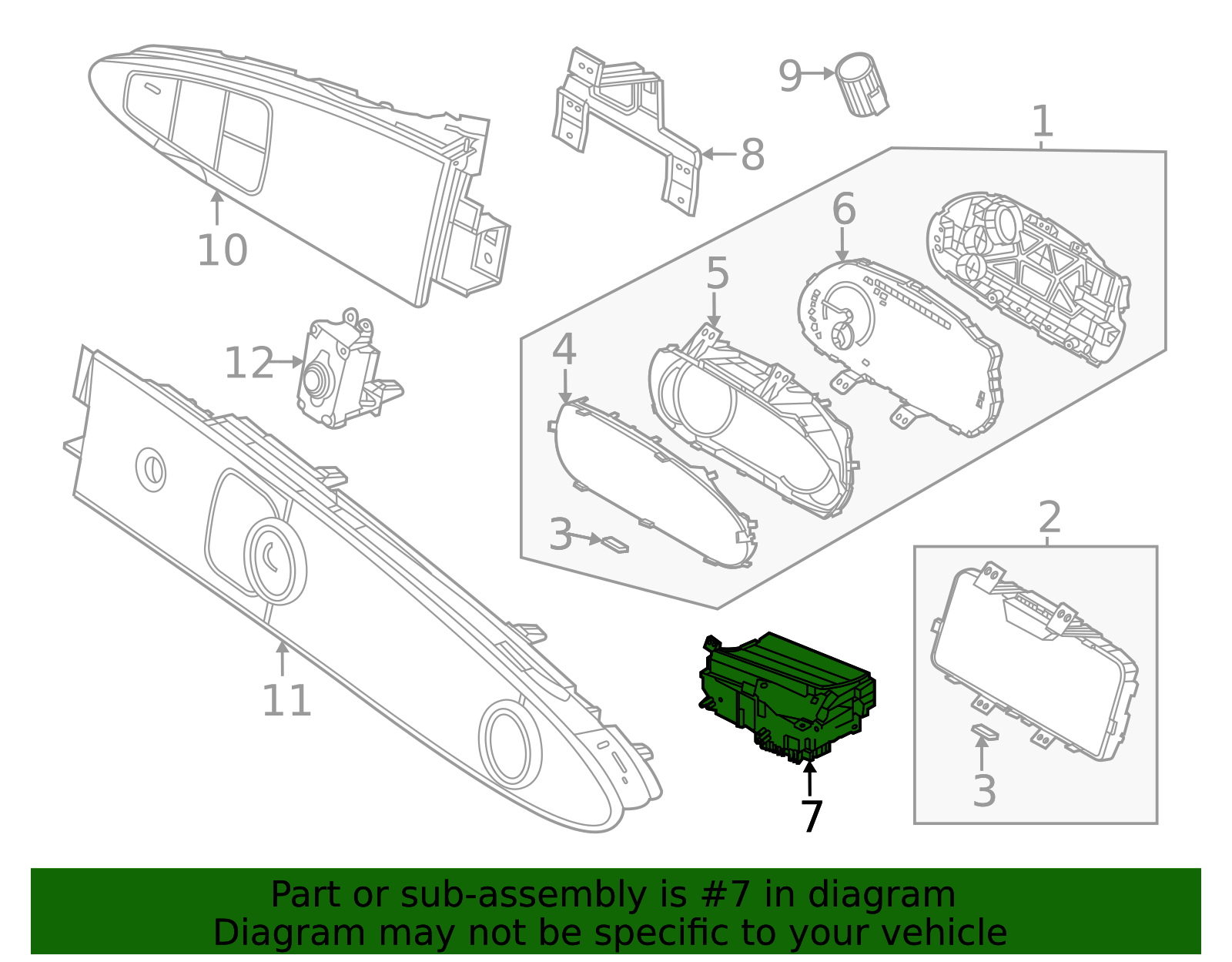 94310-AR140 - Unit Assembly Head Up Display 2022 Genesis GV70 ...