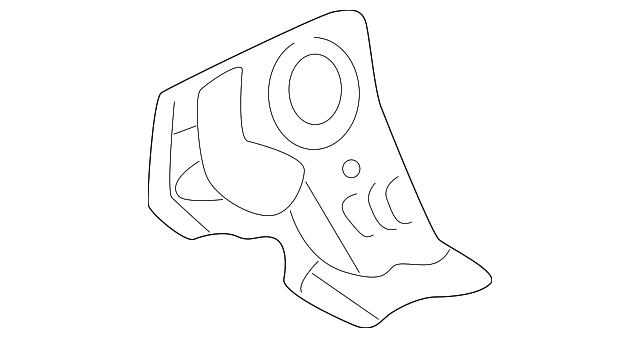 2003-2010 Pontiac Vibe Bracket 88970856 GM | GMPartsDirect.com