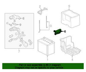 2014-2020 Acura RLX Sensor 38920-T2A-A04 | Acura Parts World