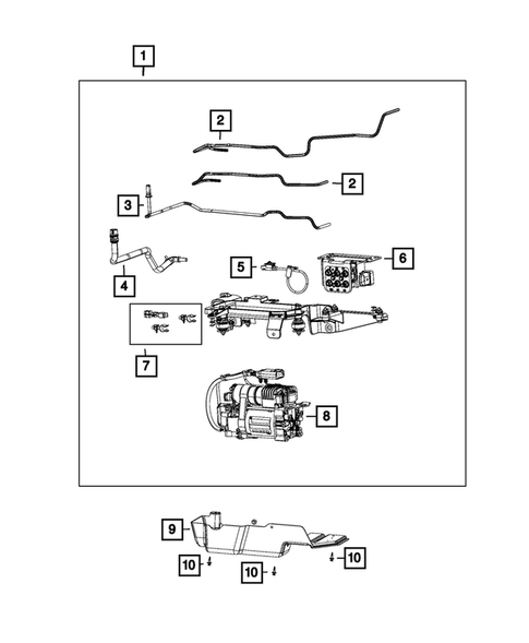 Air Suspension for 2021 Ram 1500 | My Mopar Parts