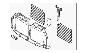 2015-2017 Ford F-150 Radiator Shutter Assembly FL3Z-8475-F | OEM Parts ...