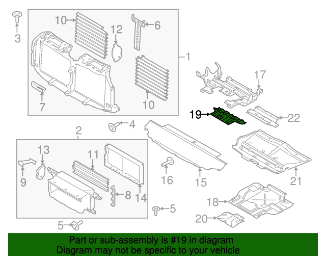 ML3Z-5D032-A 2015-2020 Ford F-150 Insert | Fairway Ford Parts