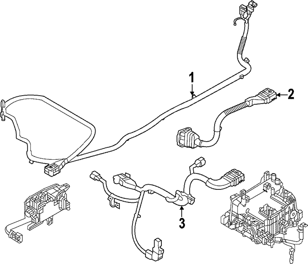 91673-CH100 - Cable 2023-2024 Kia Sportage | Kia.Parts Store