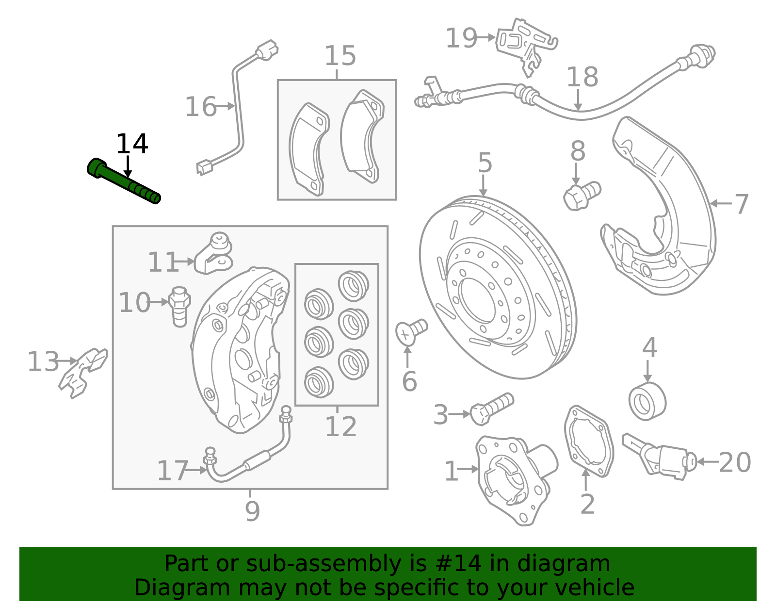 2010-2024 Porsche Caliper Mount Bolt PAF-004-571 | OEM Parts Online
